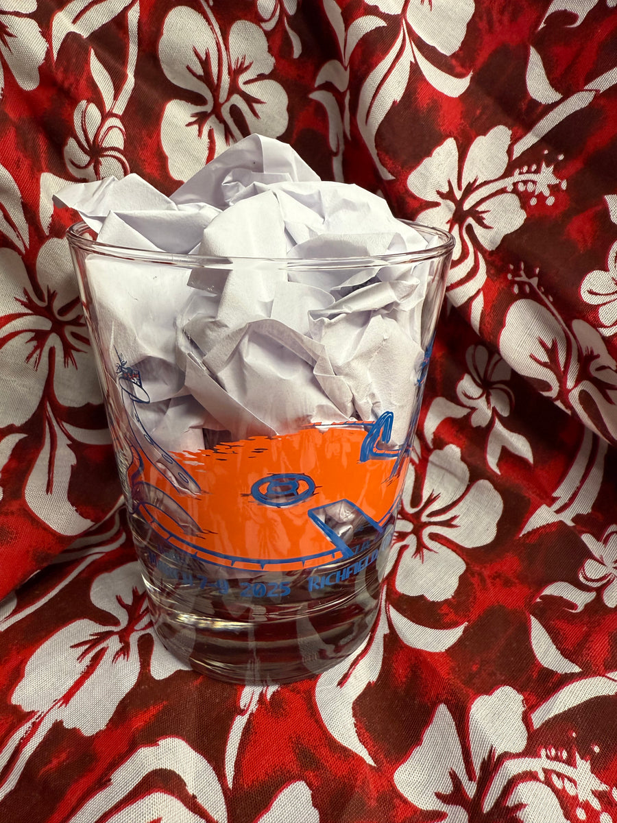 Mai Tai Mayhem 2025 Mai Tai glass by Fez Monkey Studios – Tiki Underground